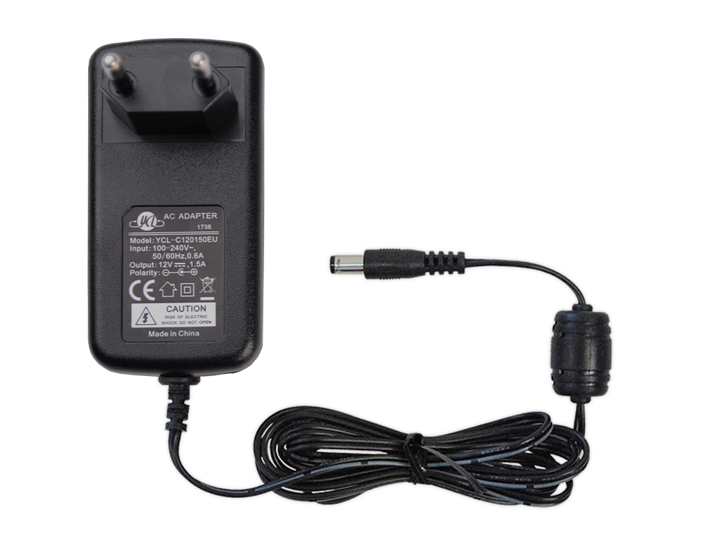 RECEIVERS / STB PSU / PSU 12V/1.5A 2pin EU