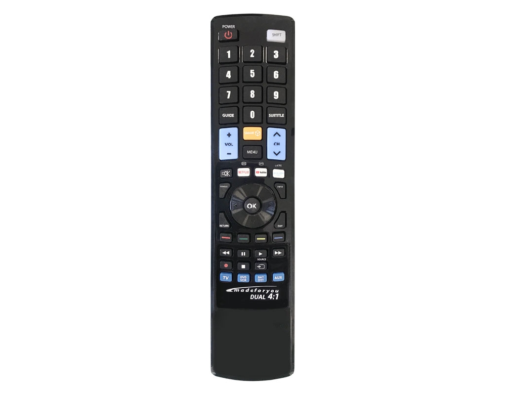 REMOTE CONTROLS / PROGRAMMABLE / RCU MADE FOR YOU ELEGANT 4:1