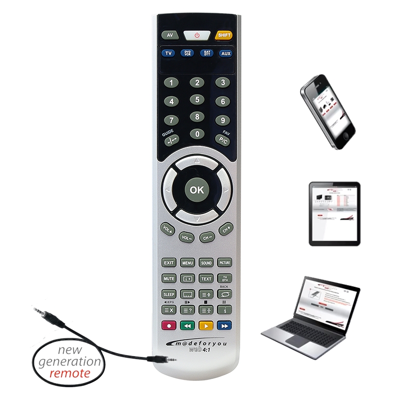 REMOTE CONTROLS / PROGRAMMABLE / REMOTE CONTROL MADE FOR YOU WEB 4:1 ΚΙΤ