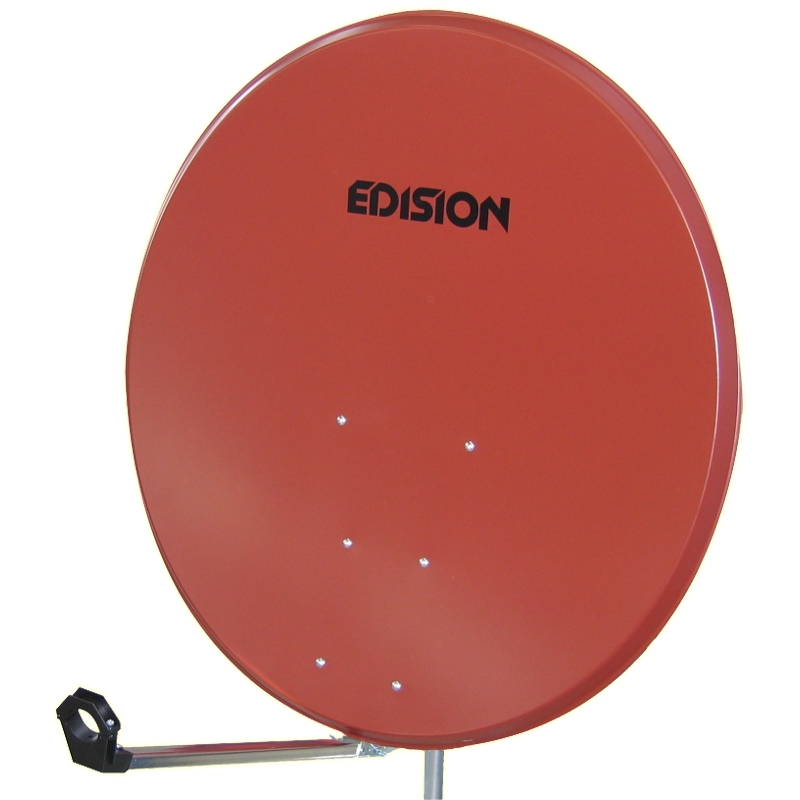 SATELLITE DISHES / 100cm / SATELLITE DISH 100 STEEL DARK RED