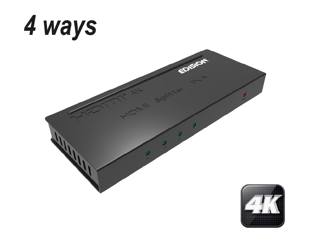 HDMI SPLITTER / 4K HDMI Splitter 1x4