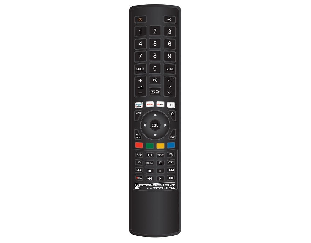 REMOTE CONTROLS / REPLACEMENT / RCU JollyLine Replacement TOSHIBA