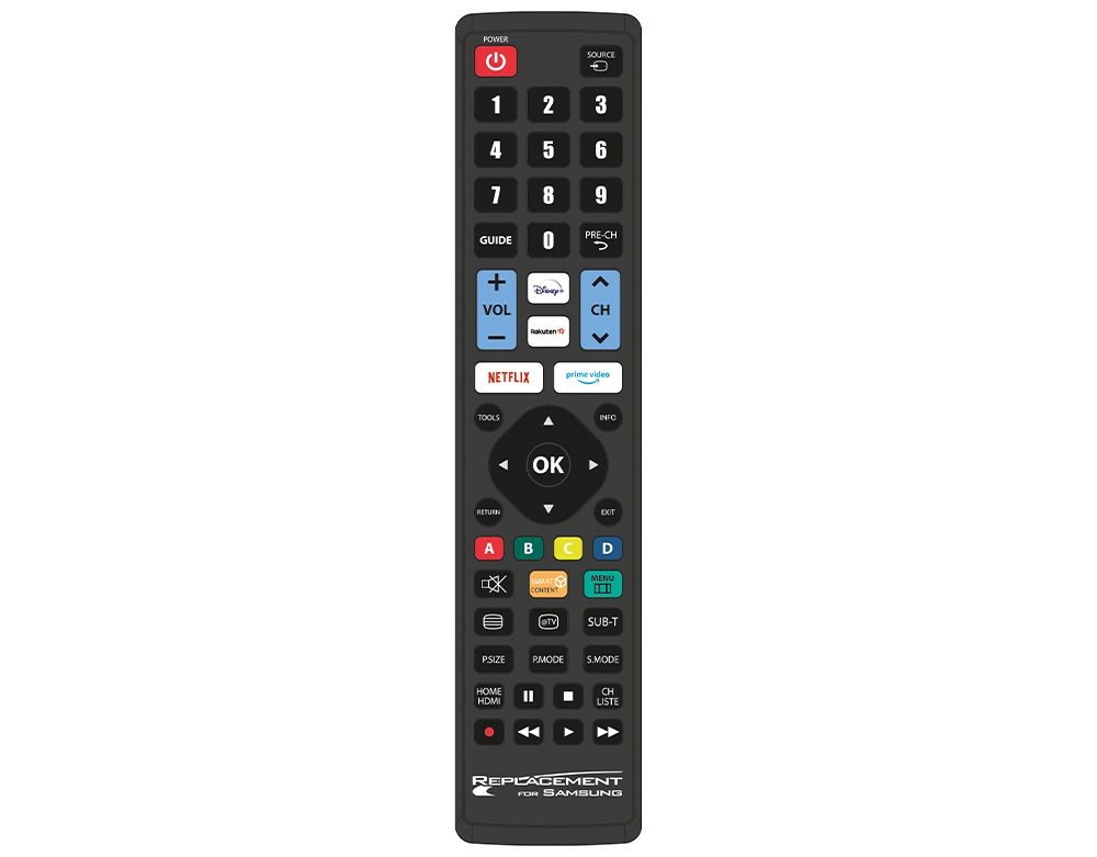 REMOTE CONTROLS / REPLACEMENT / RCU JollyLine Replacement SAMSUNG
