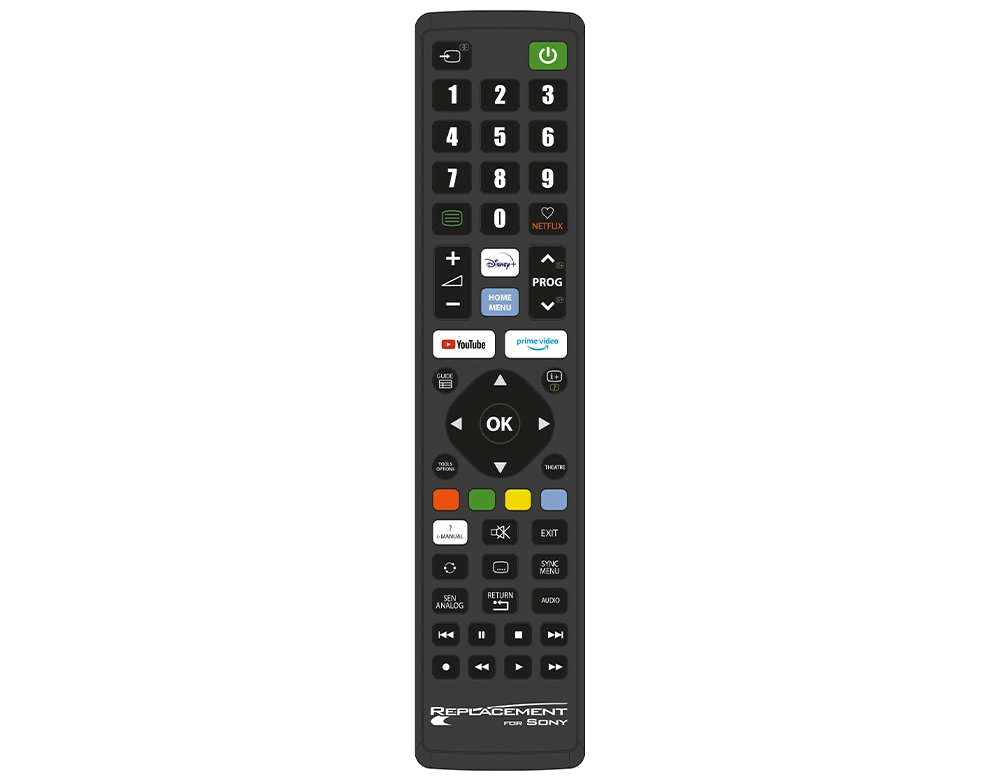 REMOTE CONTROLS / REPLACEMENT / JL1717 RCU JollyLine Replacement SONY