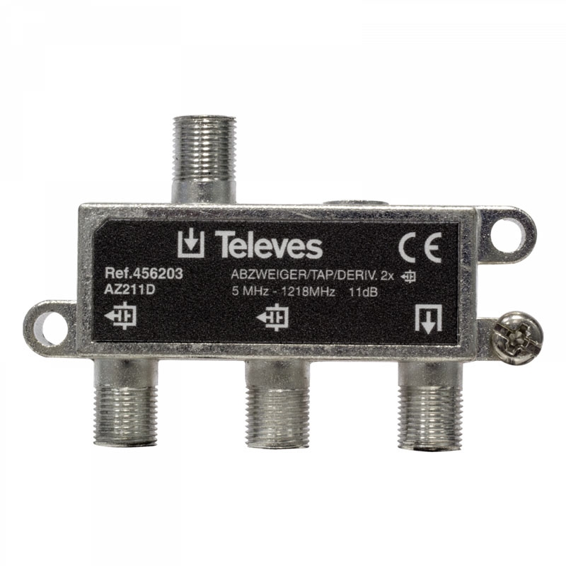 ΔΙΑΚΛΑΔΩΤΕΣ / TAP-OFF / 456203 TAP-OFF 2 ways 11dB