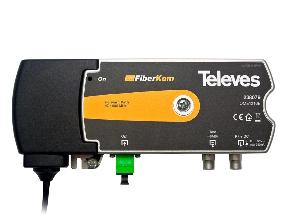 FIBER OPTIC / FO RX-TX / 238079 FiberKom Optical RX 47-1006MHz 1200-1600nm