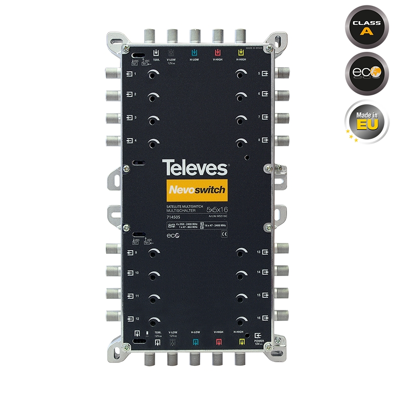 MULTISWITCHES / 5 INPUTS / 714505 NEVOSWITCH 5x5x16